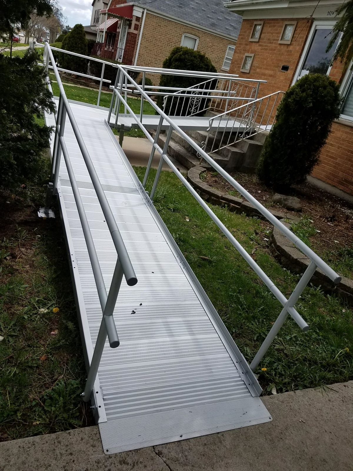 ramp outside in Chicago